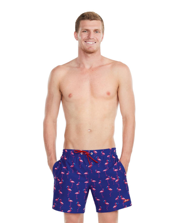 Speedo Mens Stretch 16inch Watershort - Flamingo - Splish Splash Swimwear