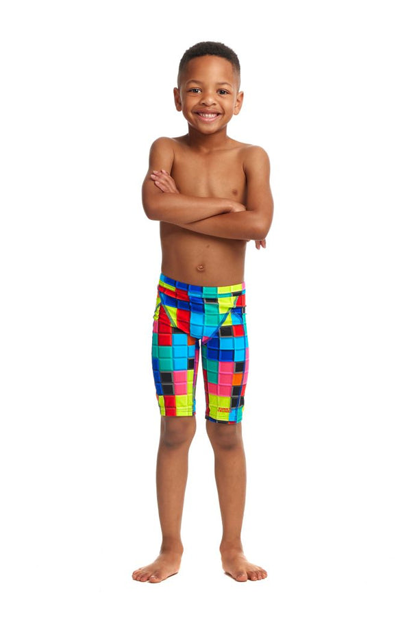 Funky Trunks Toddler Boys Miniman Jammers - Blocked - Splish Splash ...