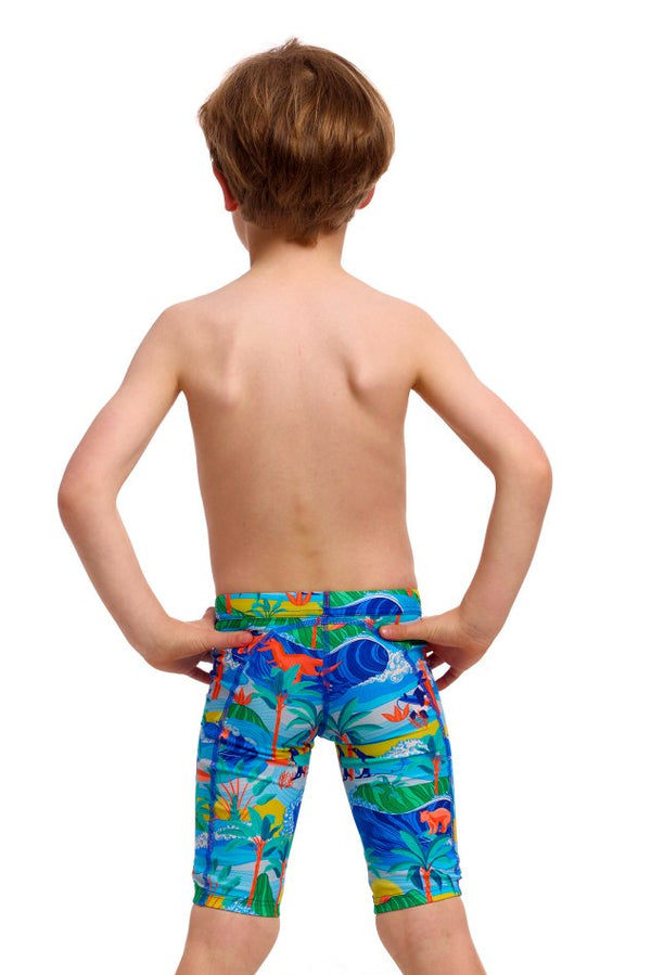 Funky Trunks Toddler Boys Miniman Jammers - Duuude - Splish Splash Swimwear