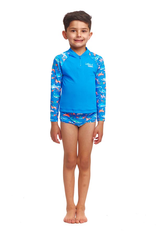 Boys Rashies | Kids Long Sleeve Surf Rashies Australia | Splish Splash ...