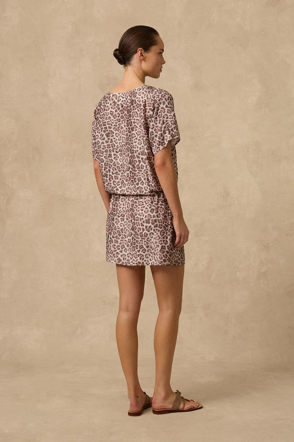 Monte & Lou Short Sleeve Shirtdress - Belle - Splish Splash Swimwear