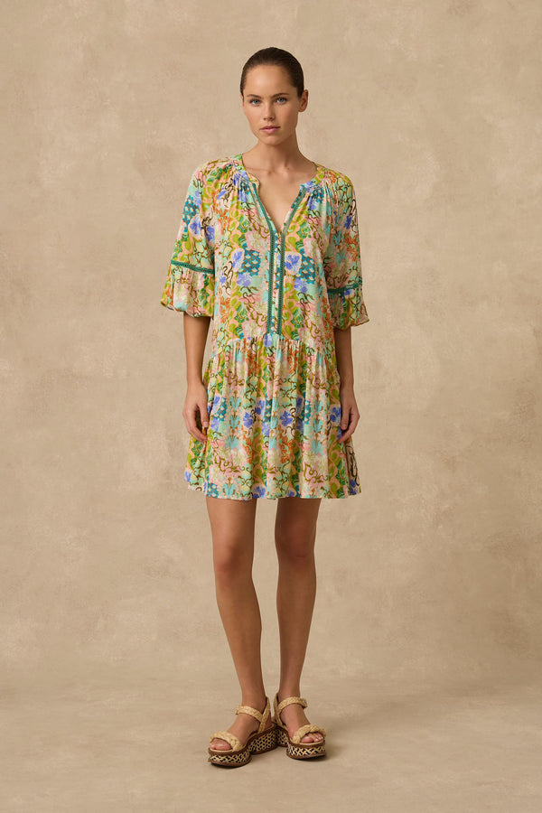Monte & Lou Mini Dress - Ayla - Splish Splash Swimwear