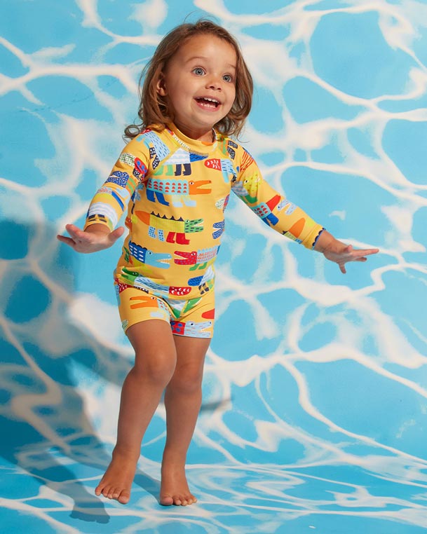 Girls Rash Vest | Shop Kids & Girls Rashie Online | Splish Splash ...